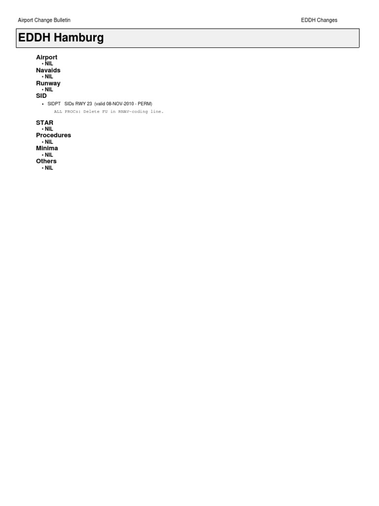 Lido Charts EDDH | PDF