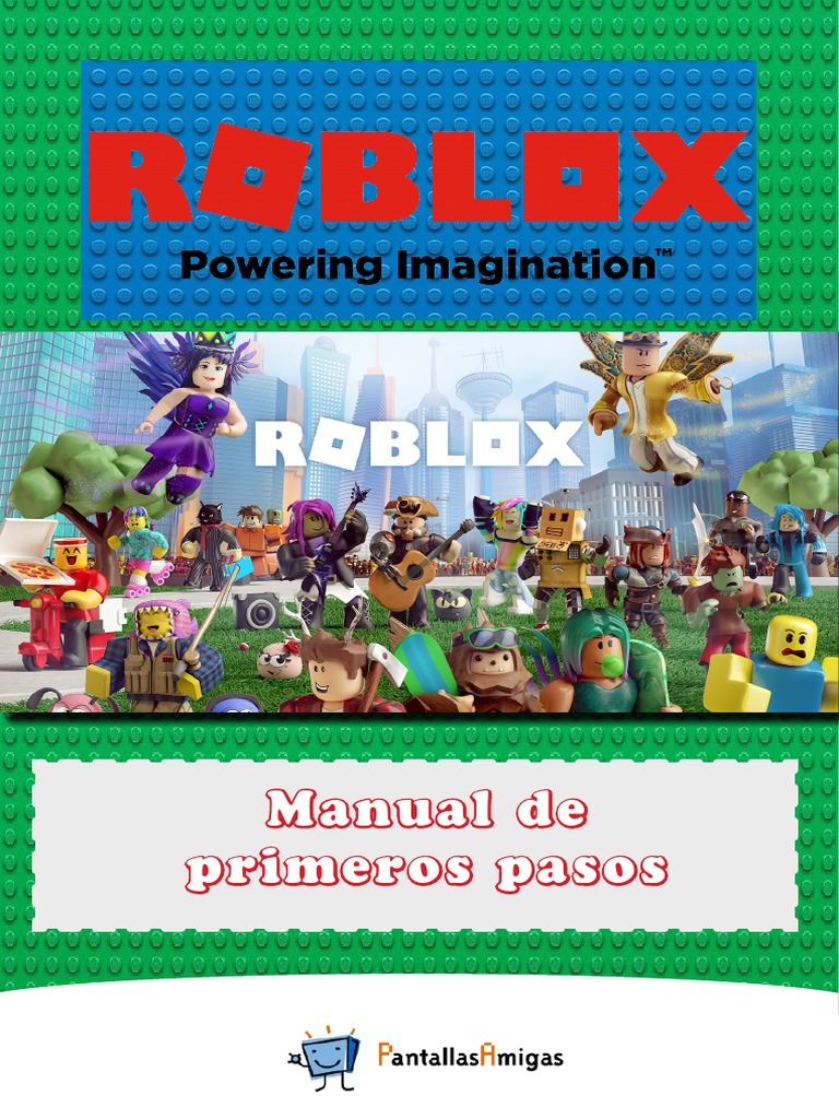Roblox Manual Primeros Pasos | PDF | Videojuegos | Youtube