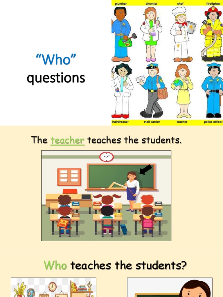Who Question | PDF