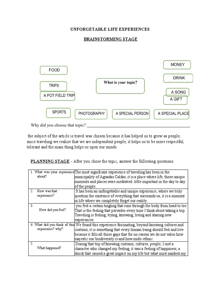 How To Write The Project-Handout | PDF | Experience | Philosophical ...
