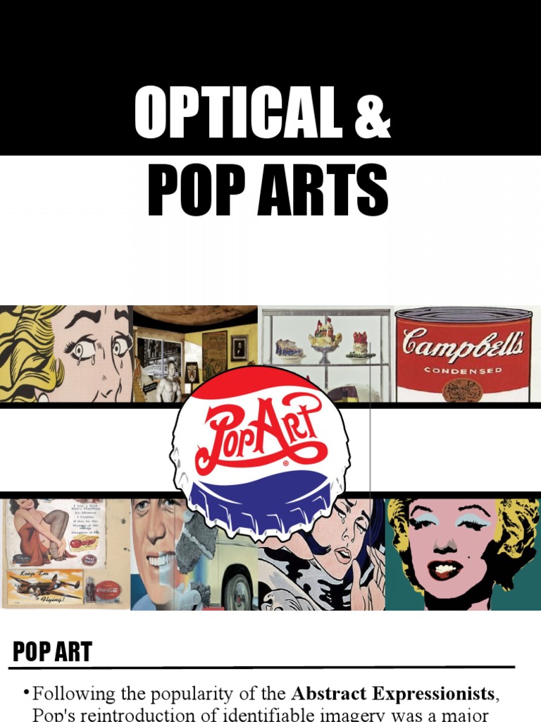 Optical &: Pop Arts | PDF | Art Media | Modern Art