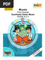 Music8 Quarter 1 Module 1 PDF | PDF | Southeast Asia | Malaysia