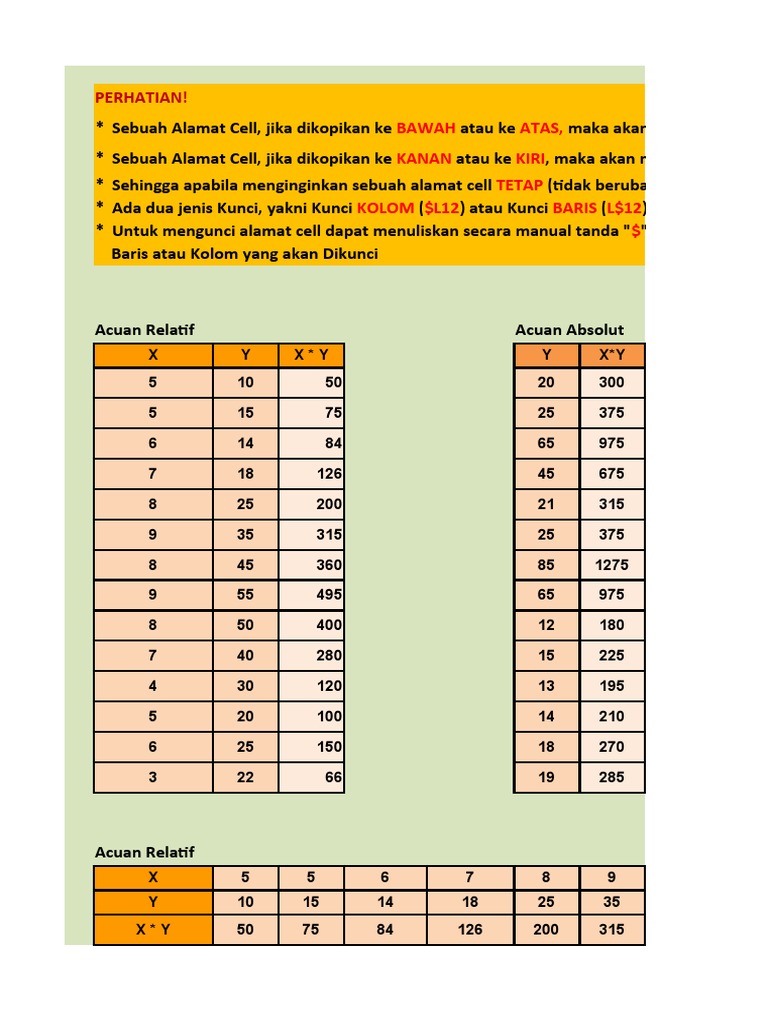 Contoh Soal Excel Test Kerja Staff Finance Dan Collection | PDF