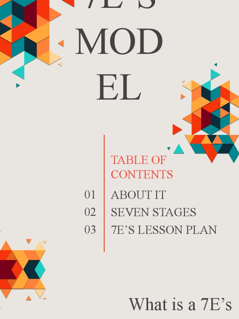 7e's Model | PDF | Reproductive System | Lesson Plan