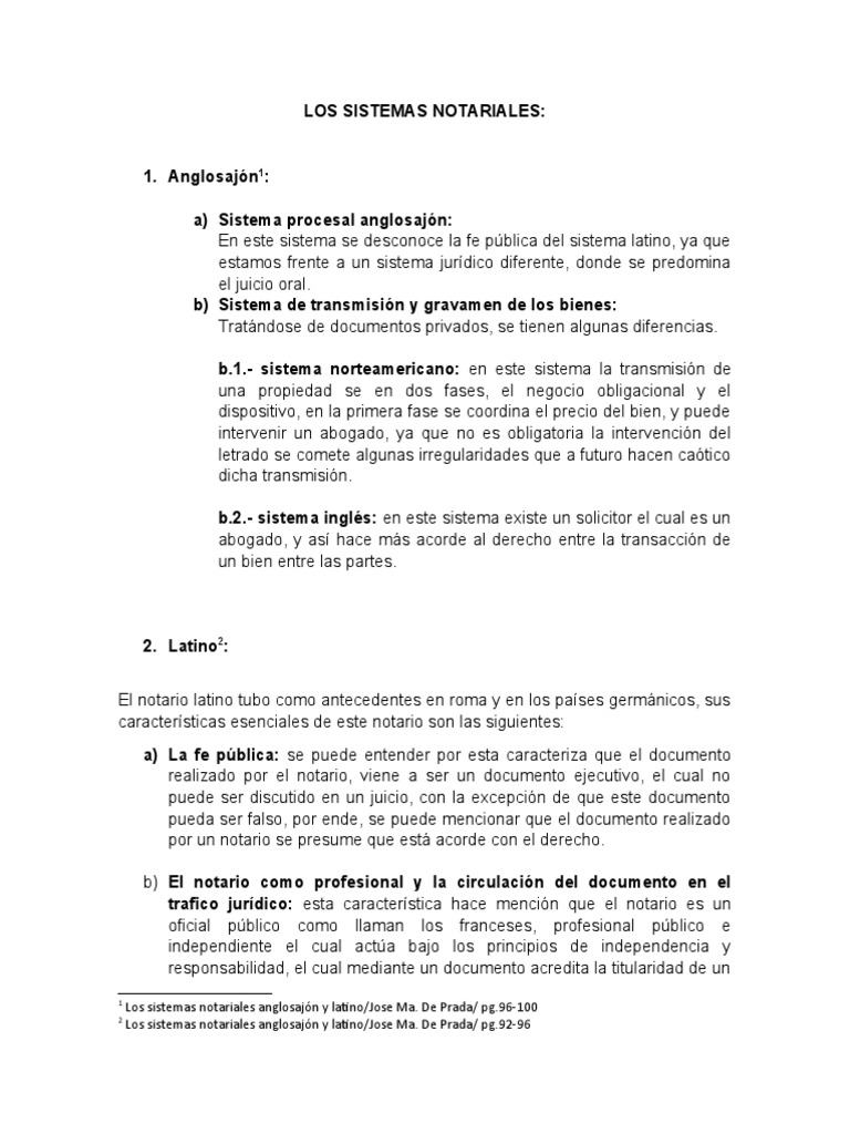 Los Sistemas Notariales | PDF | Esfera pública | Instituciones sociales Los Sistemas Notariales | PDF | Esfera pública | Instituciones sociales