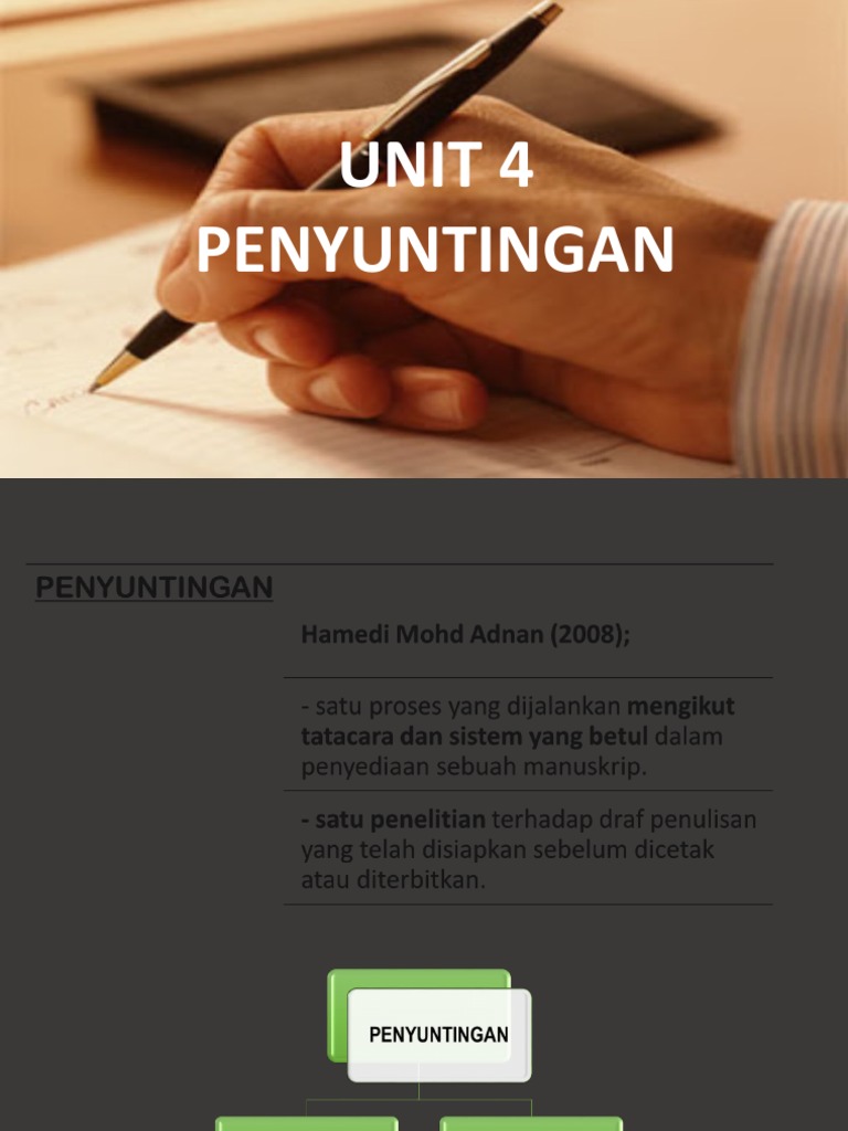 Unit 4 Penyuntingan A192 | PDF