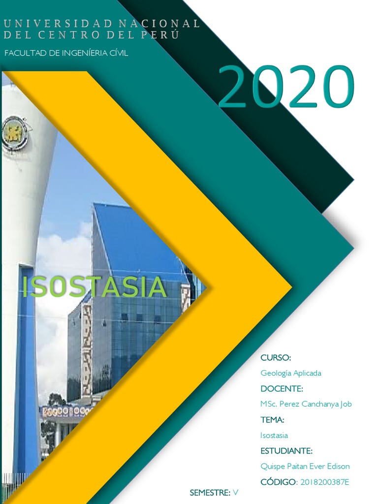 Isostacia | PDF | Geofísica | Geografía Física