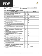 Ship Shore Safety Checklist Part A | PDF | Oil Tanker | Ships