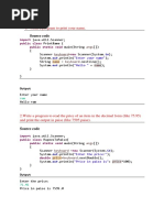 Raghu Sir Programs | PDF | Notation | Encodings