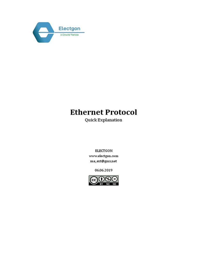 Ethernet Protocol | PDF | Osi Model | Ethernet
