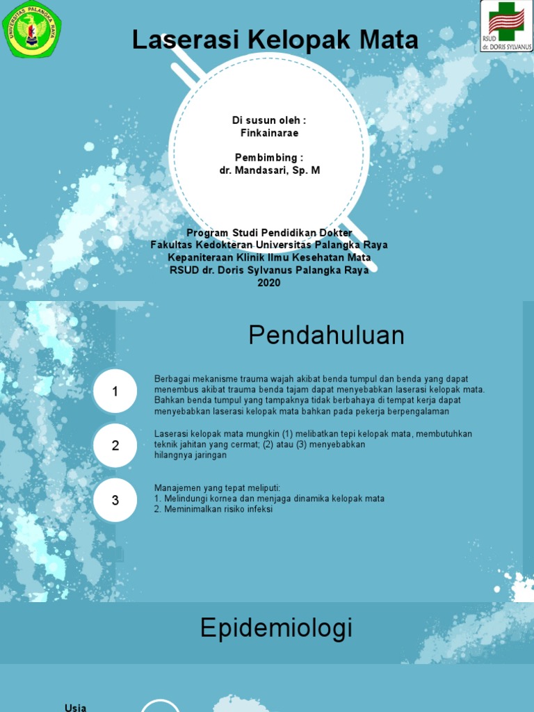 Laserasi Kelopak Mata | PDF