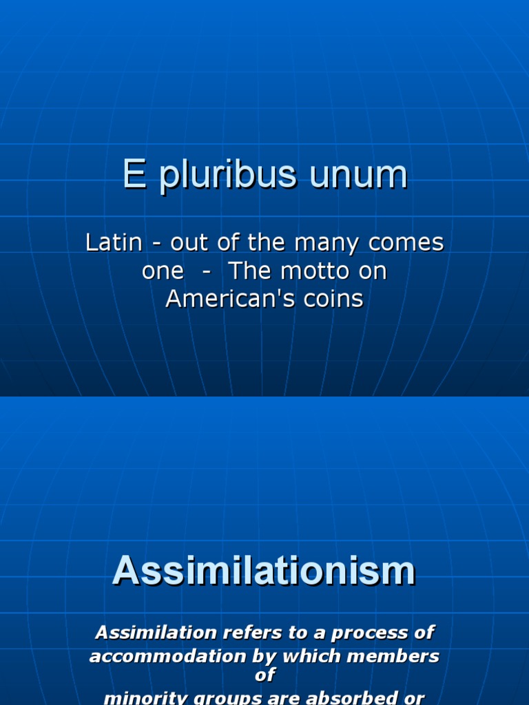 Assimilationism | PDF