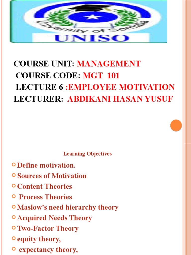 Understanding Employee Motivation Theories | PDF | Reinforcement ...
