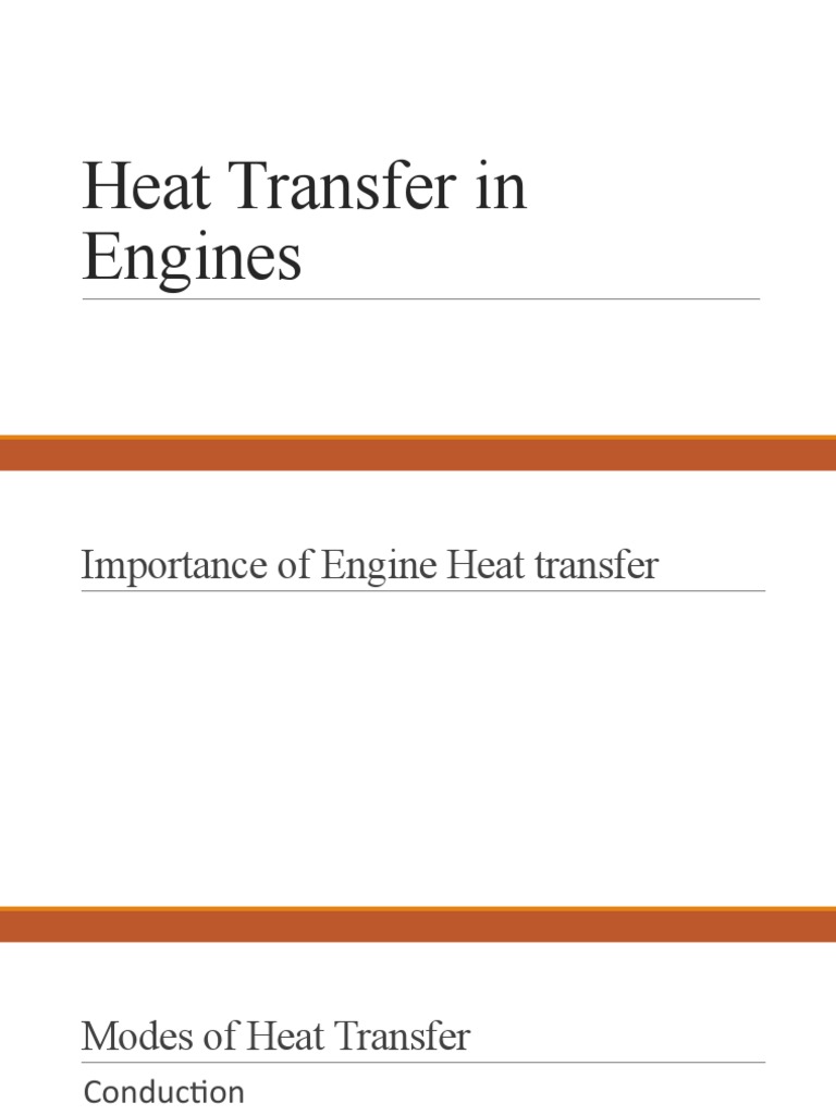 Lecture - 2 y | PDF | Heat Transfer | Engines
