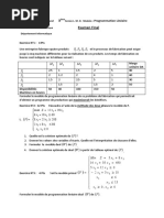 Cours 4 - Méthode de Simplexe | PDF | Optimisation linéaire | Programmation informatique