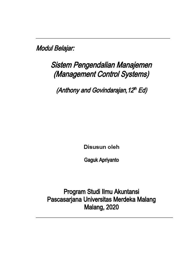 Modul SPM | PDF