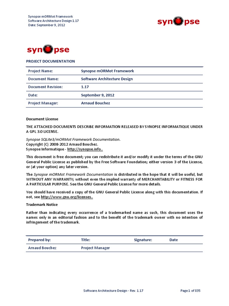 Synopse mORMot Framework SAD 1.17 PDF | PDF | Representational State ... Synopse mORMot Framework SAD 1.17 PDF | PDF | Representational State ...
