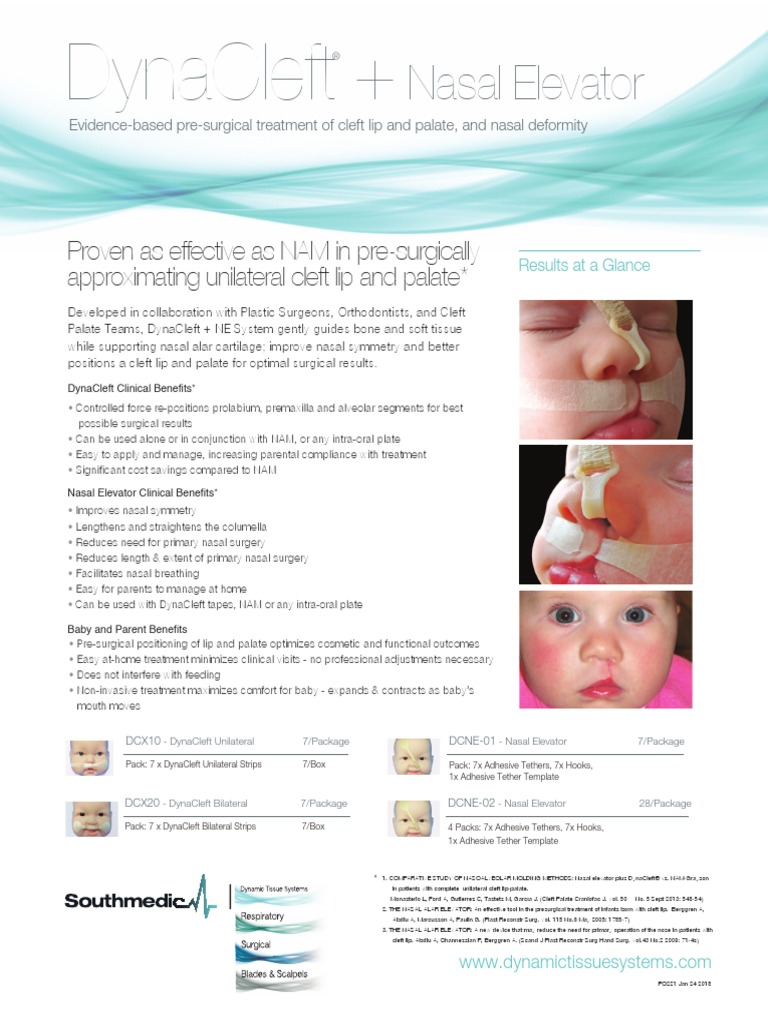 Dynacleft +: Nasal Elevator | PDF | Human Nose | Face