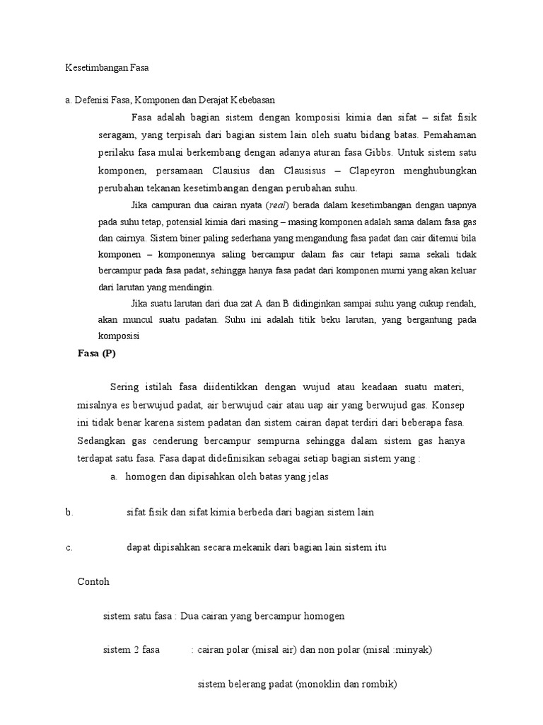 Soal Dan Materi Kimfis | PDF