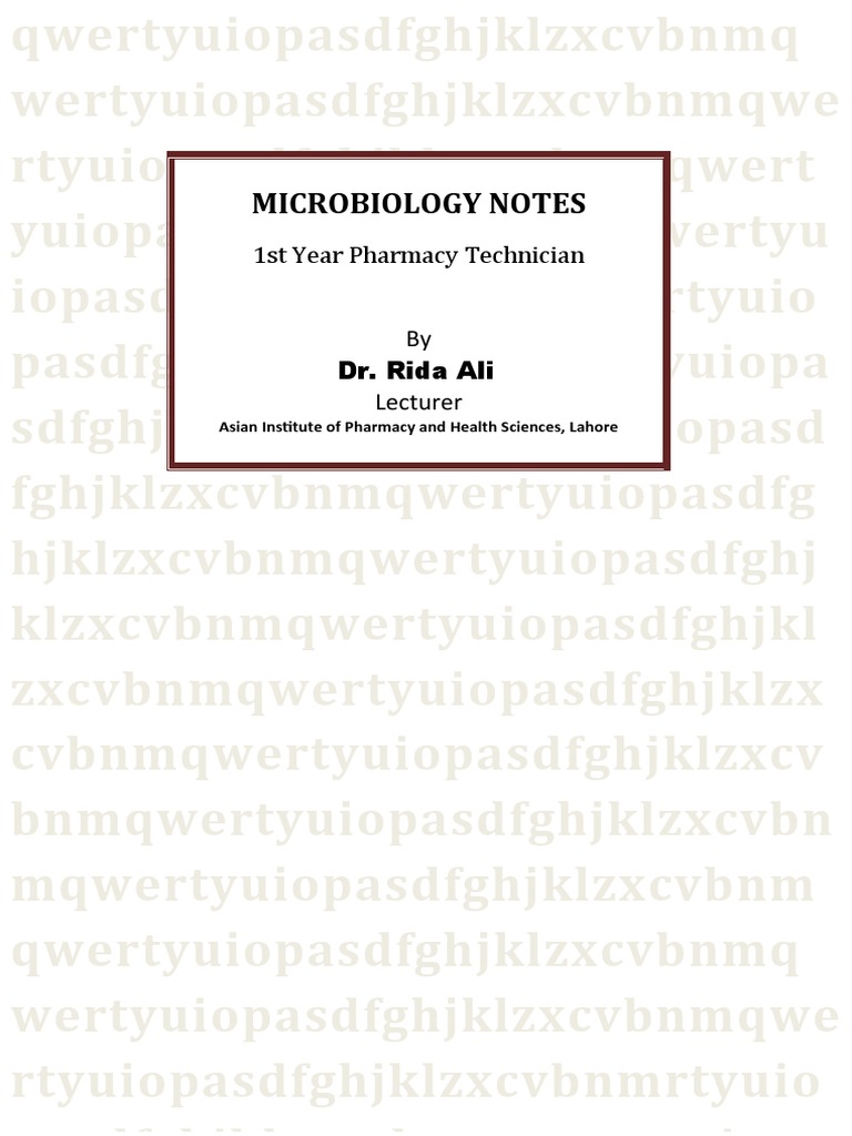Introduction to Microbiology: An Overview of Microorganisms and their ...