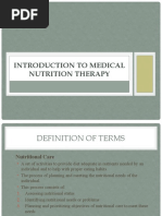 IDNT Terminology | PDF | Nutrition | Diet & Nutrition