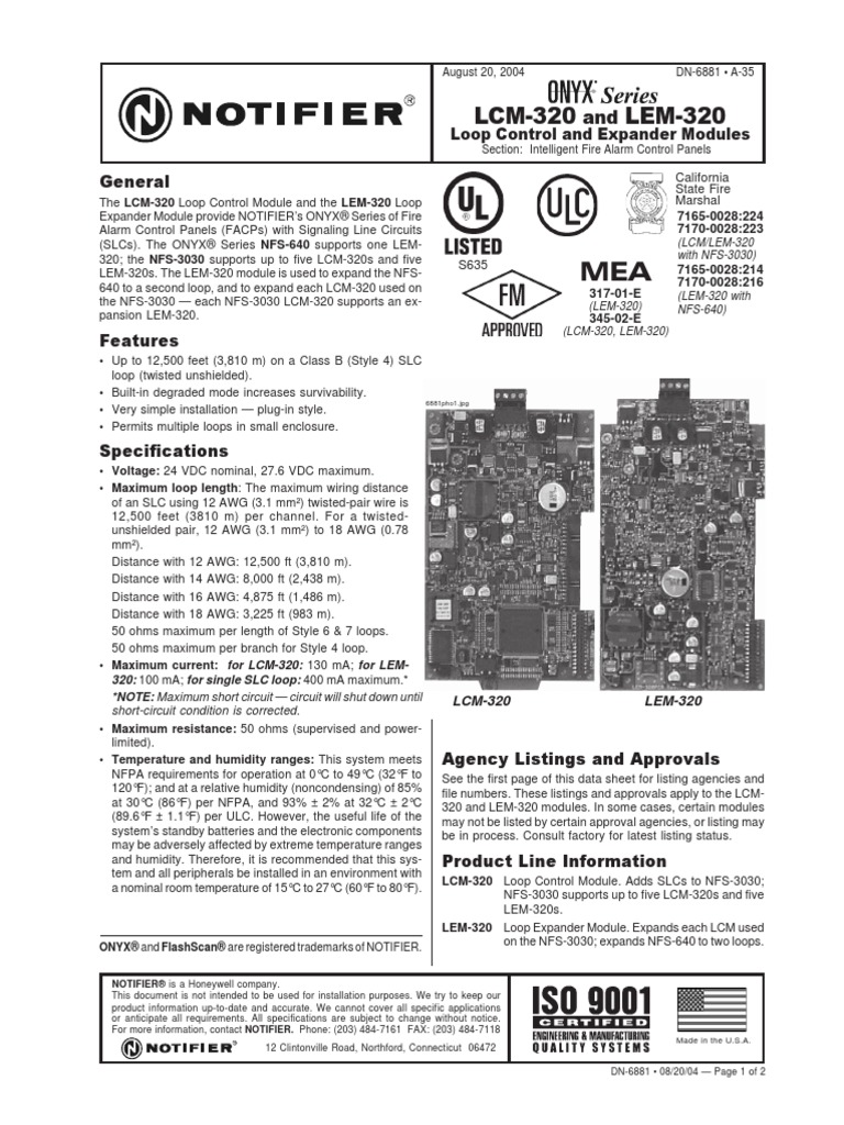 LCM-320 LEM-320: General | PDF | Electrical Components | Electrical ...