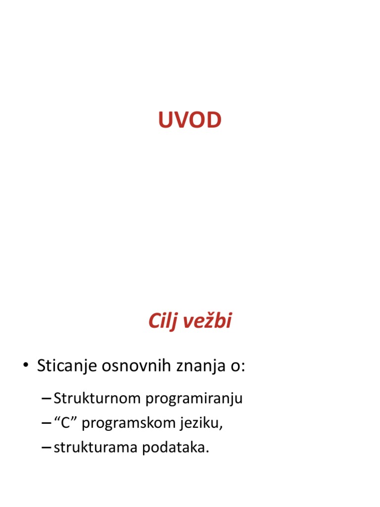 Vezba 1 | PDF