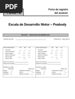 Test de Bruininks-Oseretsky (BOT) - Evaluación de Habilidades Motoras ...