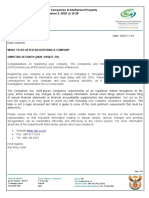 CIPA Annual Return Filing Guidelines | PDF | Money | Payments