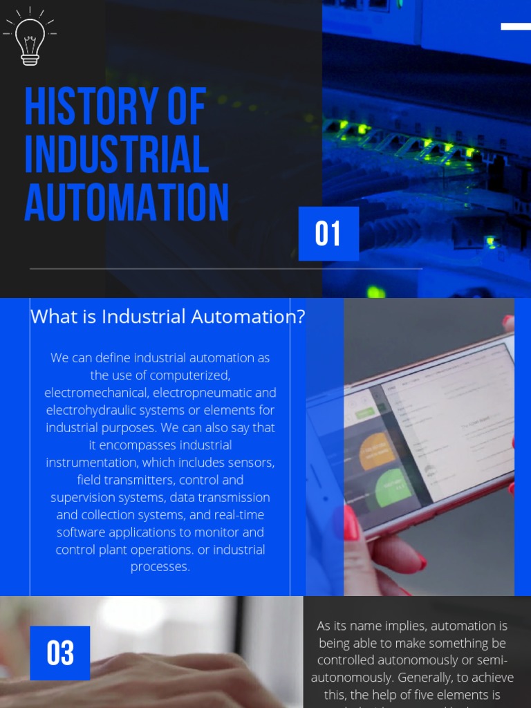 History of Industrial Automation PDF | PDF | Automation | Programmable ...