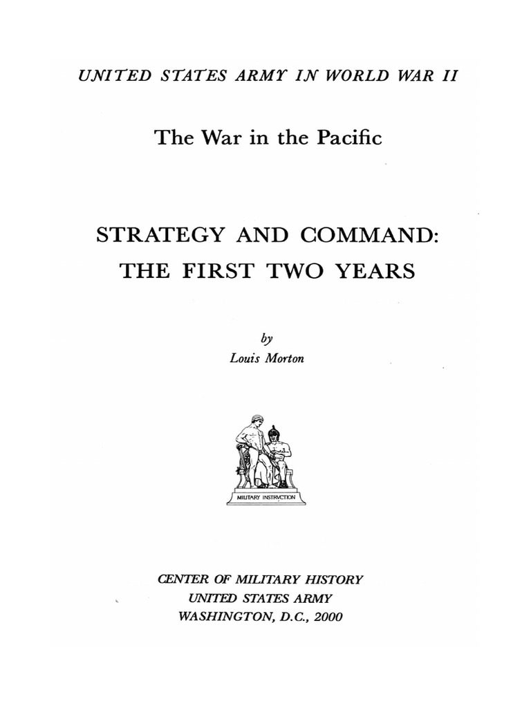 Strategy and Command The First Two Years | PDF | Joint Chiefs Of Staff ...