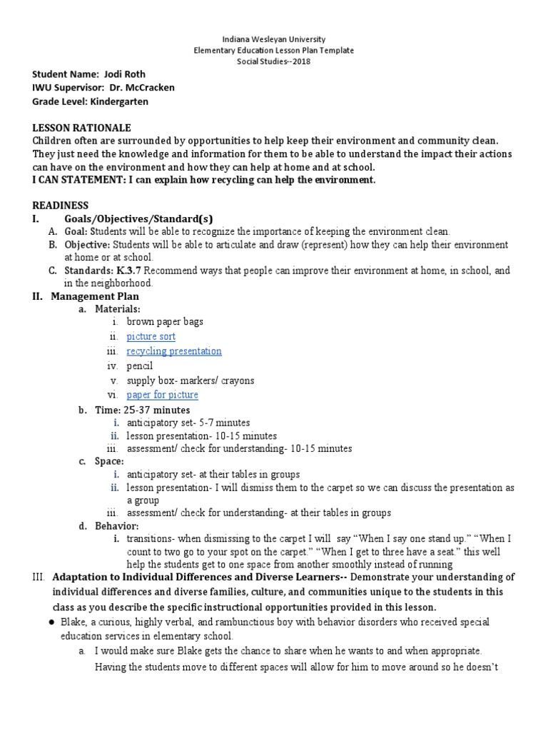 Ss Lesson 2 1 | Download Free PDF | Lesson Plan | Educational Assessment