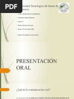Etapas de La Presentación Oral, Actividad. | PDF | Palabra | Discurso