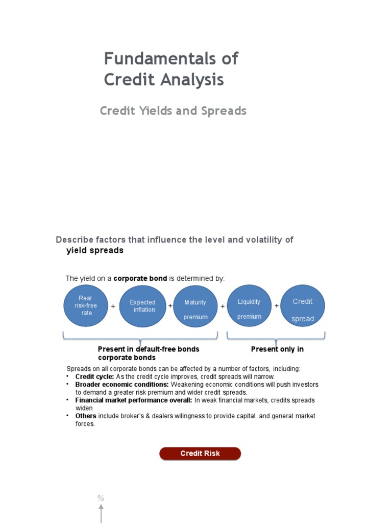 Understanding Credit Yields and Spreads | PDF | Yield Spread | Bonds ...