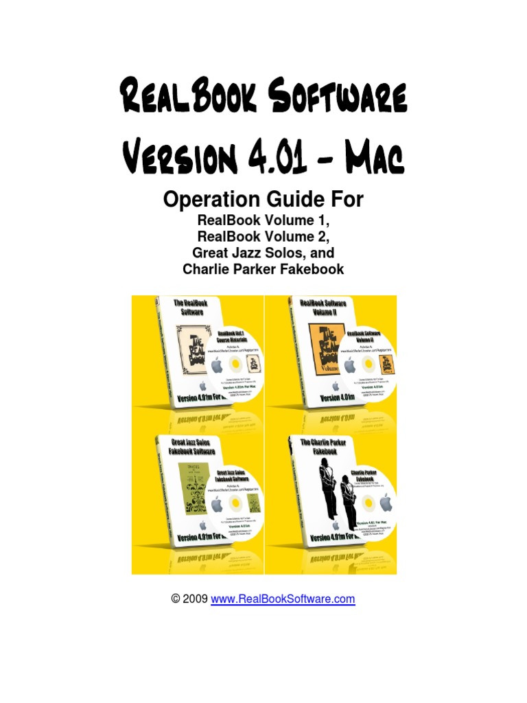 RealBook Software Operation Manual v4.01 Mac | PDF | Menu (Computing ...
