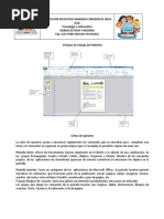 Partes de la Ventana de Publisher | PDF | Microsoft Windows | Ventana ...