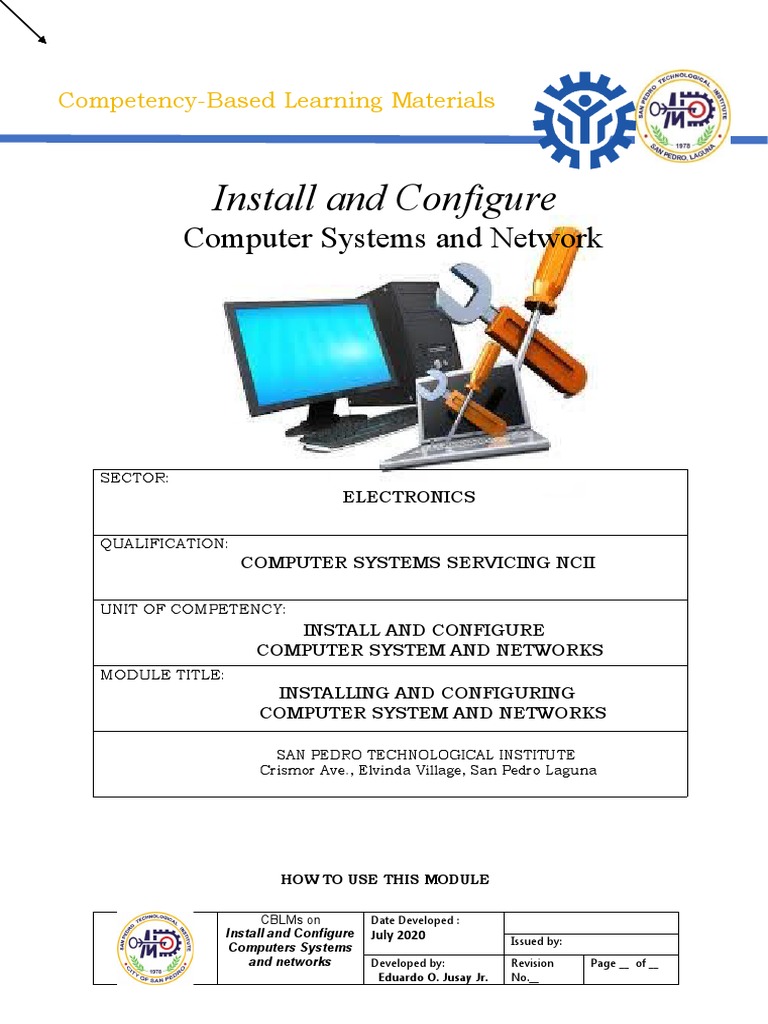 Revised July 22 - 22july2020 Install and Configure Computer System | PDF | Occupational Safety ...