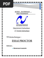 Essai Proctor : Compactage et Optimisation | PDF | Ingénierie civile ...