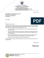 School Teacher Transfer Letter Template | PDF | Wellness
