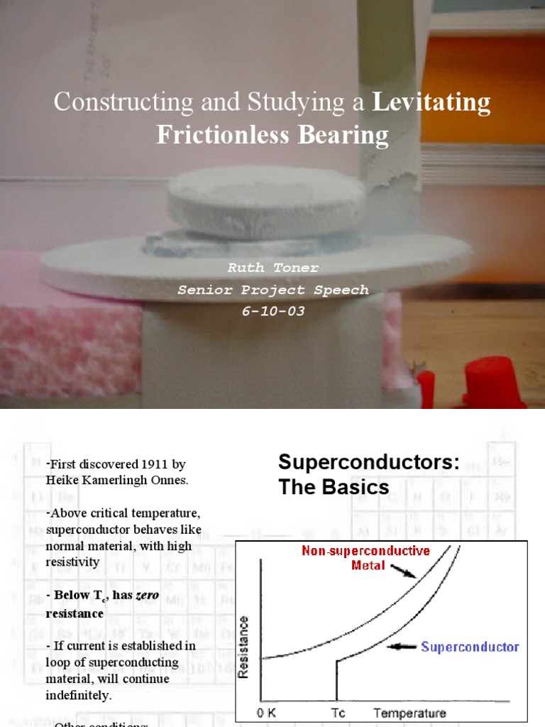 Constructing and Studying A Levitating: Frictionless Bearing | PDF ...