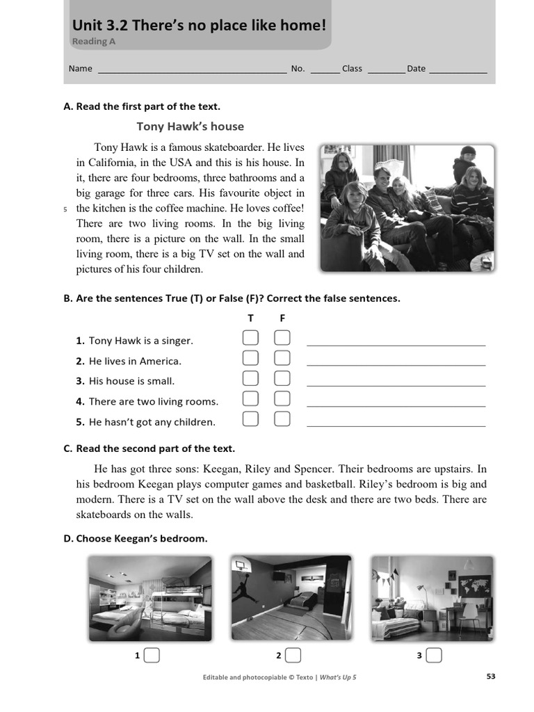 Reading - There Is No Place Like Home | PDF | Bedroom | Interior Design