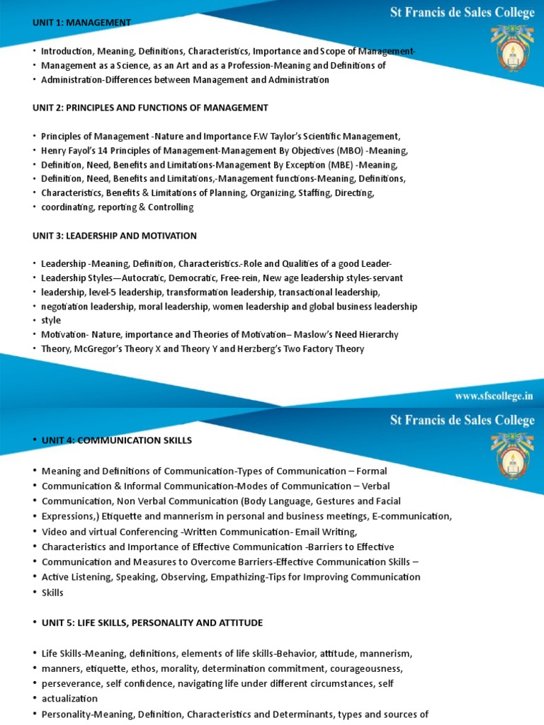 Fmls Module 1 | PDF | Leadership | Science