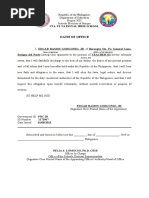 Sample Oathtaking Ceremony | PDF | Oath Of Office | Government