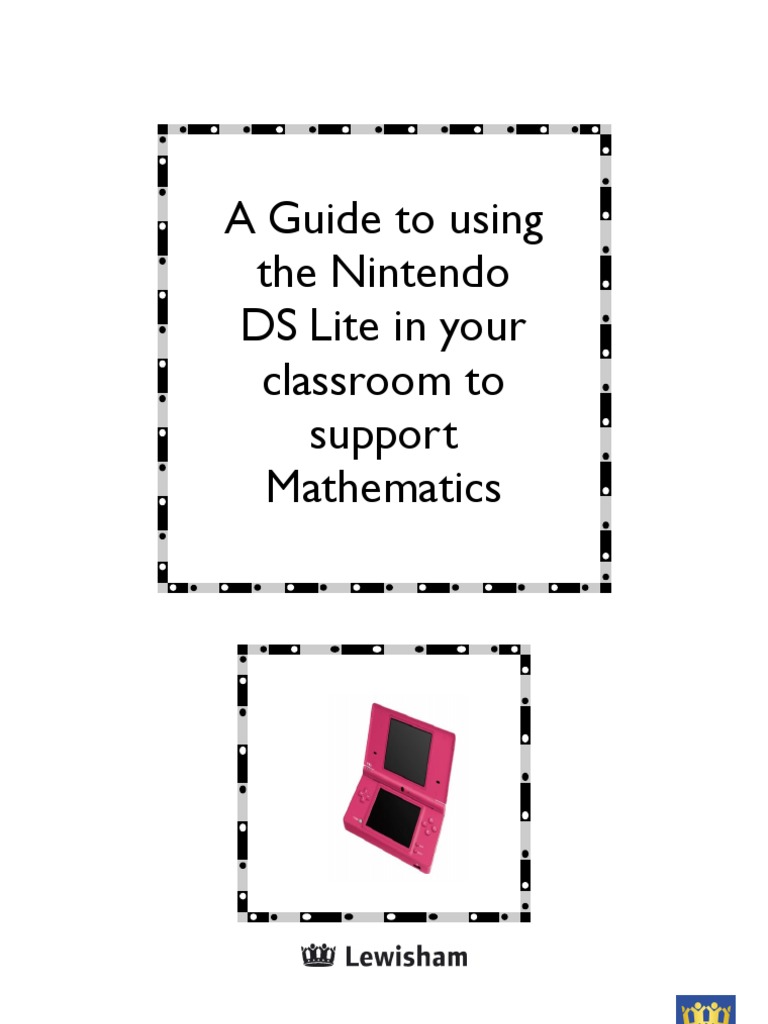 A Guide To Using The Nintendo DS Lite in Your Classroom To Support ...