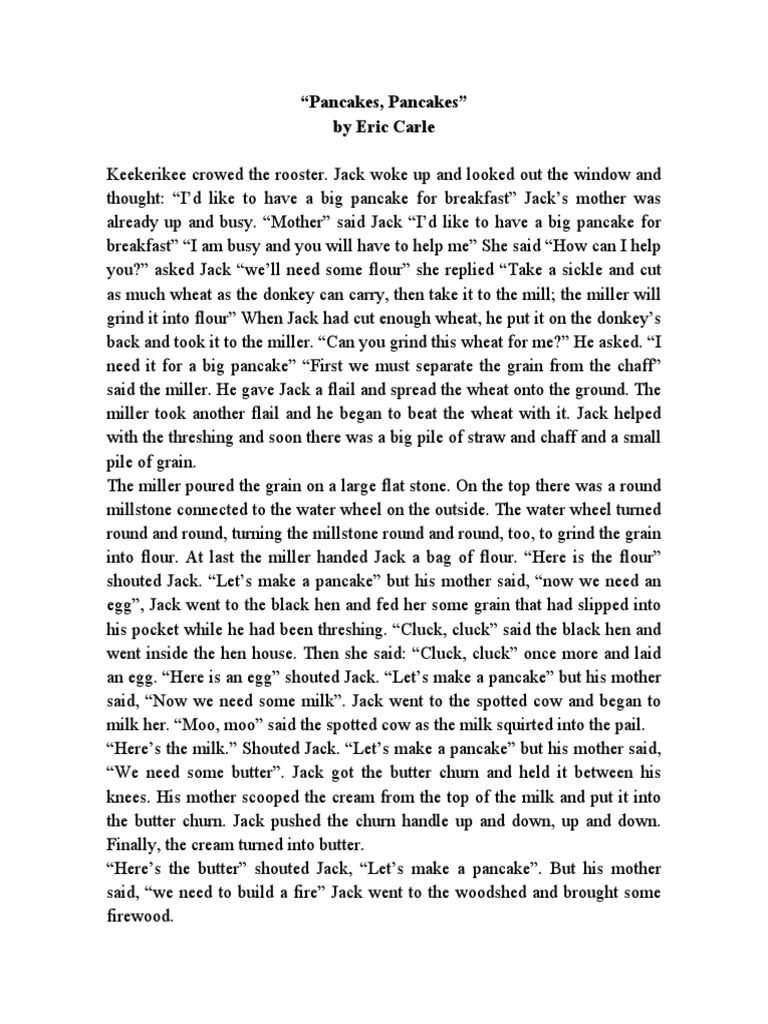 Stories | PDF | Prometheus | Pancake