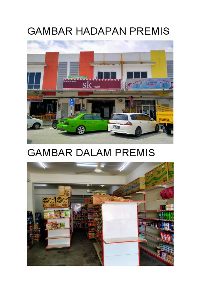 Gambar dan Pelan Premis untuk Lesen | PDF