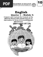 English 10 - Q2 - Module 7 - Writing An Exposition or Discussion On A ...