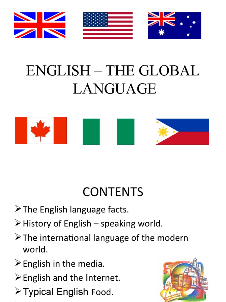 English - The Global Language 3 | PDF | English Language | First Language