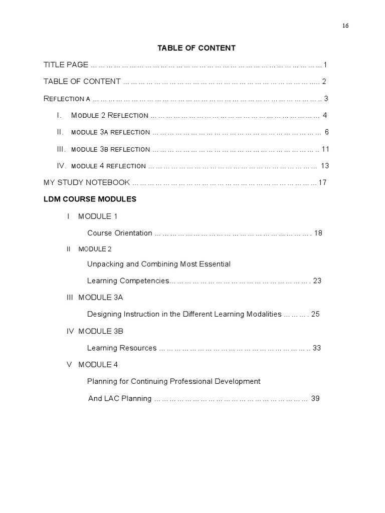 Complete LDM Study Notebook and Output | PDF | Learning | Curriculum