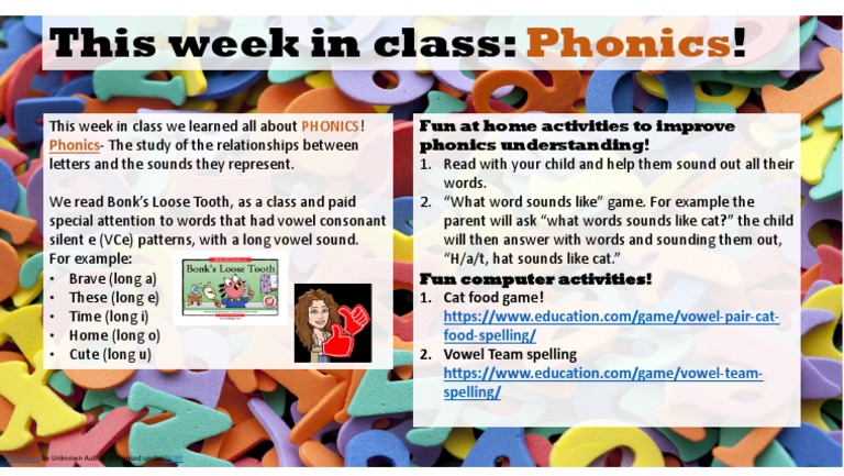 Phonics Newsletter 2 | PDF